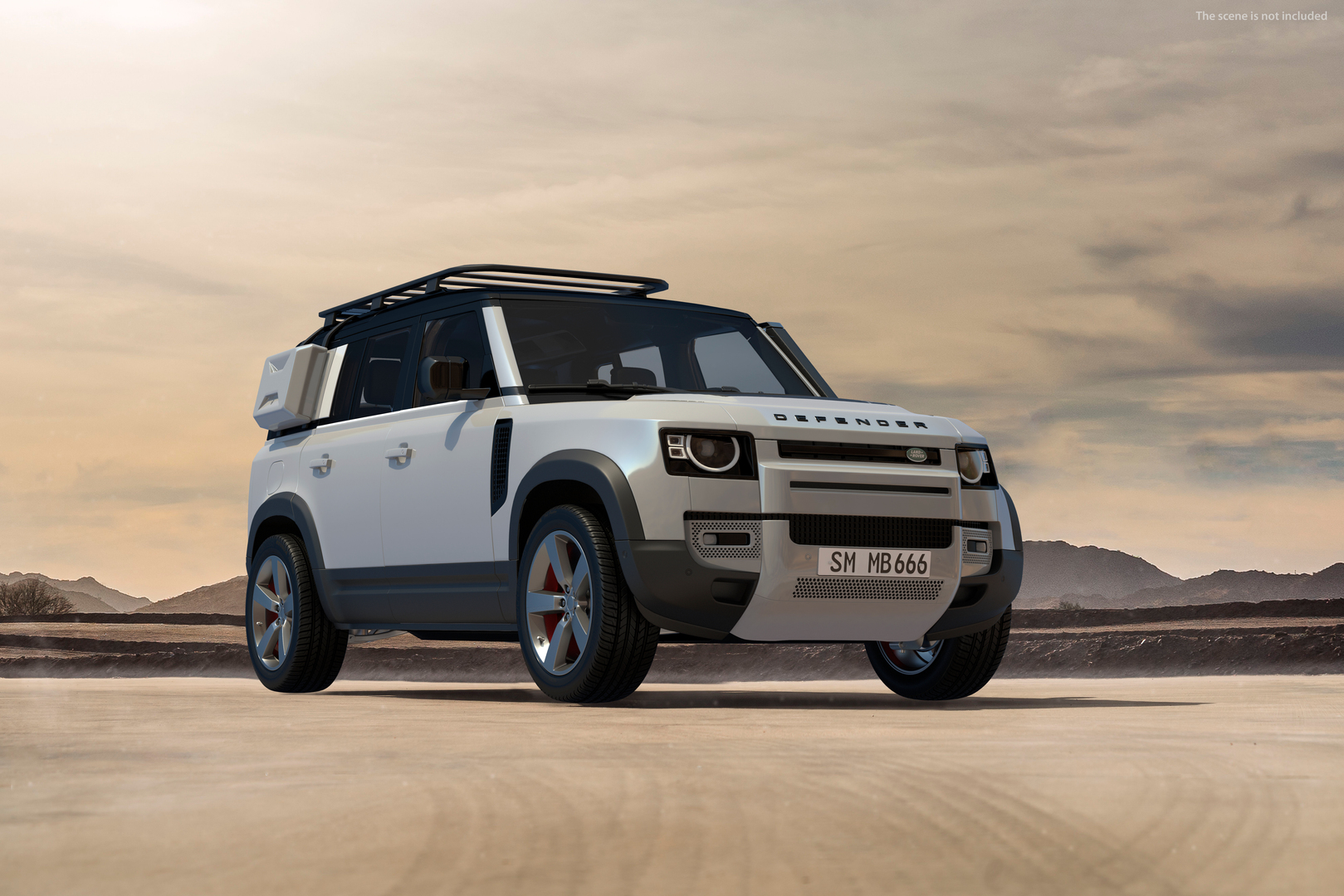 3D Land Rover Defender Explorer Pack model - TurboSquid 1767370
