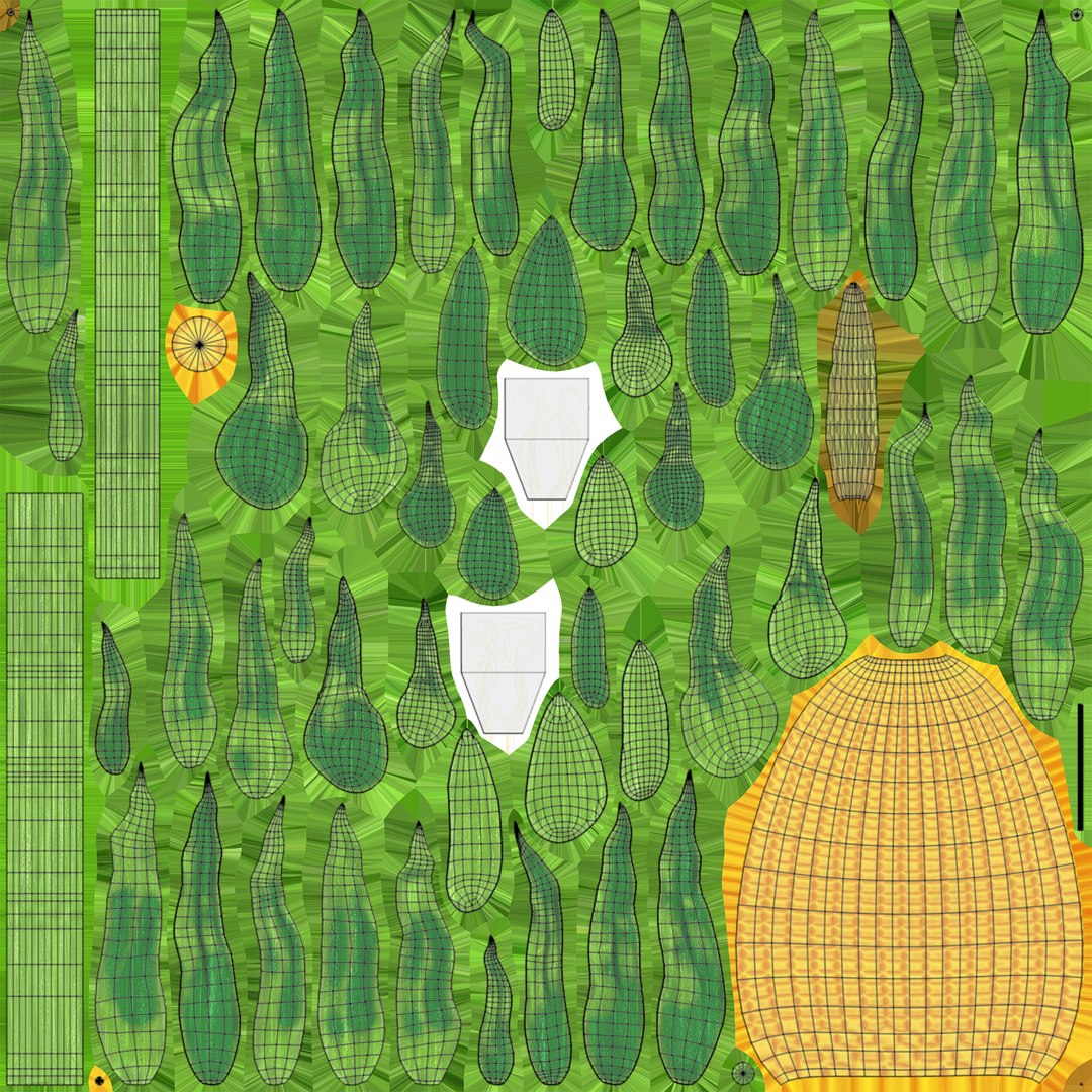 Corn Stalk 3D - TurboSquid 1581392