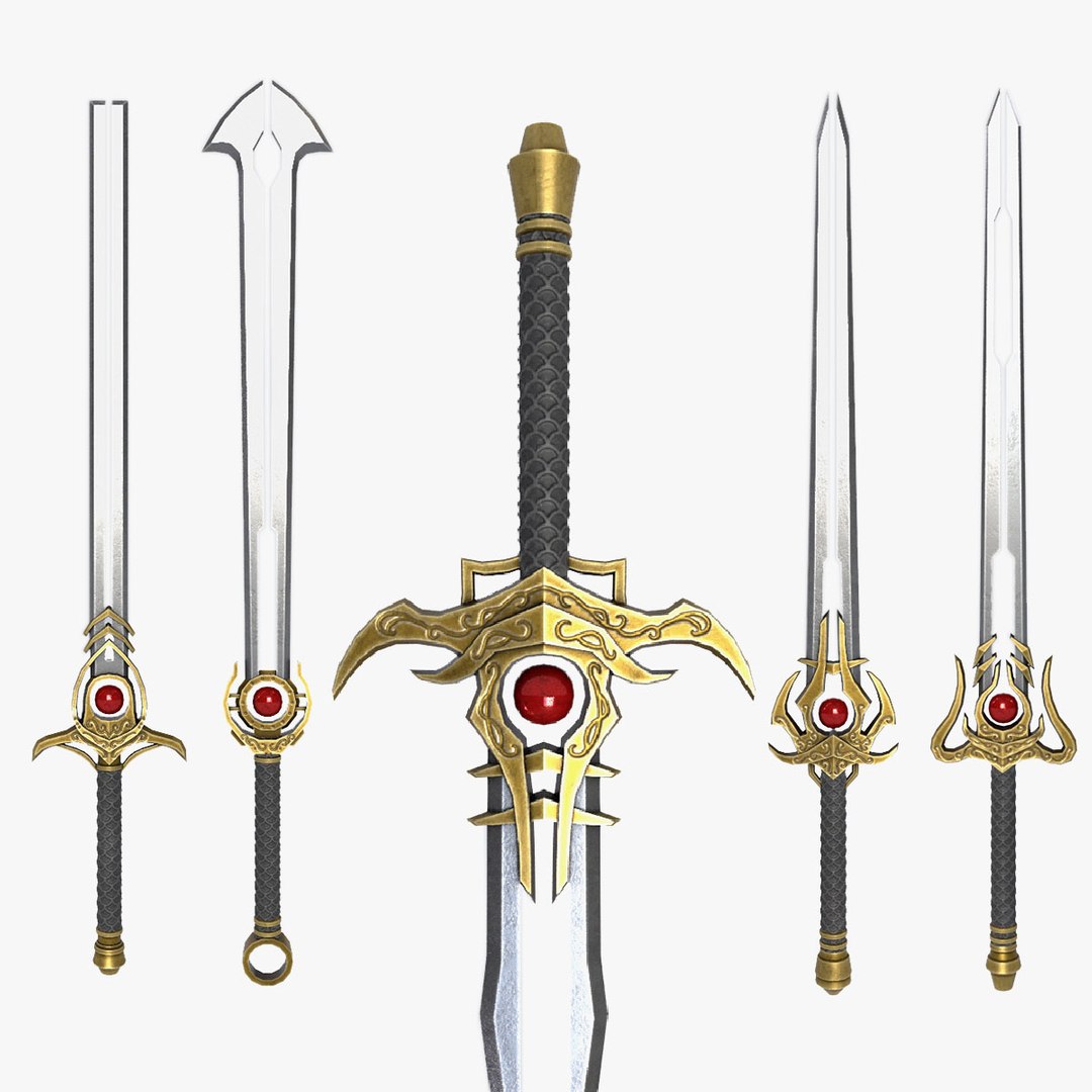 3D Divine Blade Collection - TurboSquid 2385041