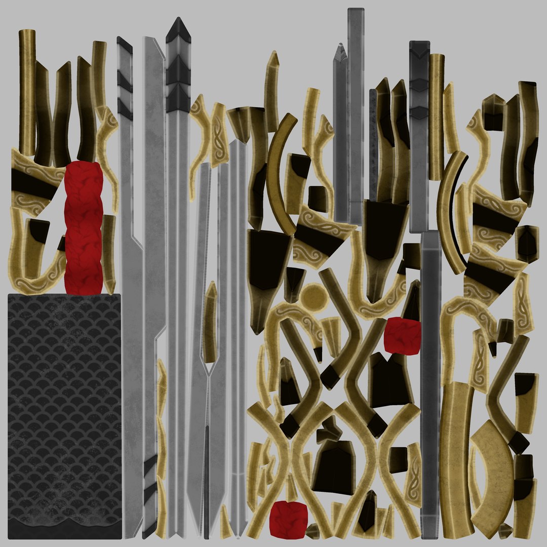 3D Divine Blade Collection - TurboSquid 2385041