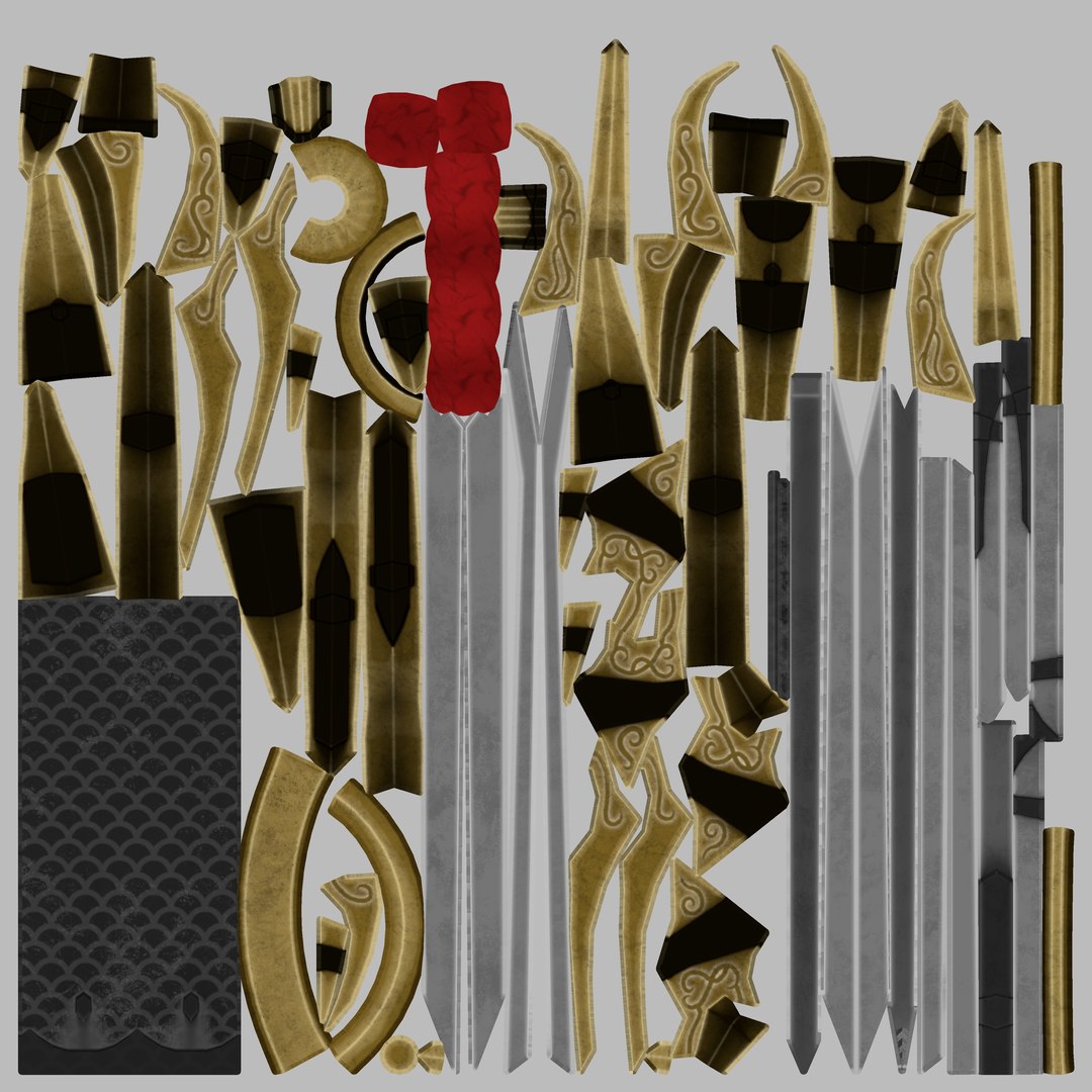 3D Divine Blade Collection - TurboSquid 2385041