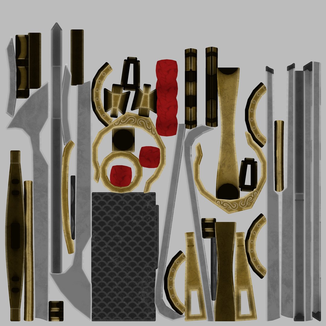 3D Divine Blade Collection - TurboSquid 2385041