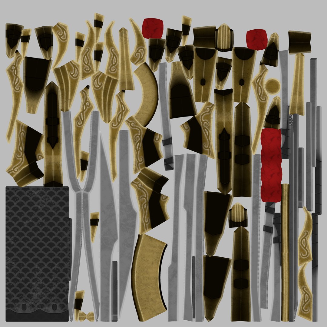 3D Divine Blade Collection - TurboSquid 2385041