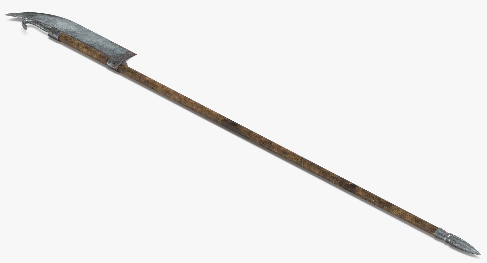 3D Lochaber Pollaxe Model - TurboSquid 1321322