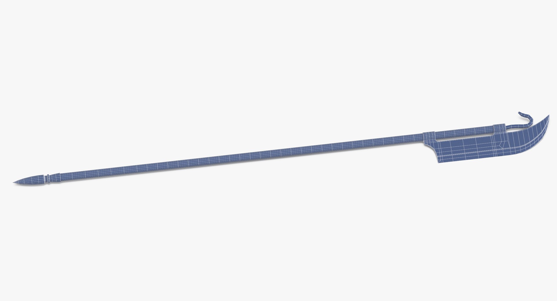 3D Lochaber Pollaxe Model - TurboSquid 1321322