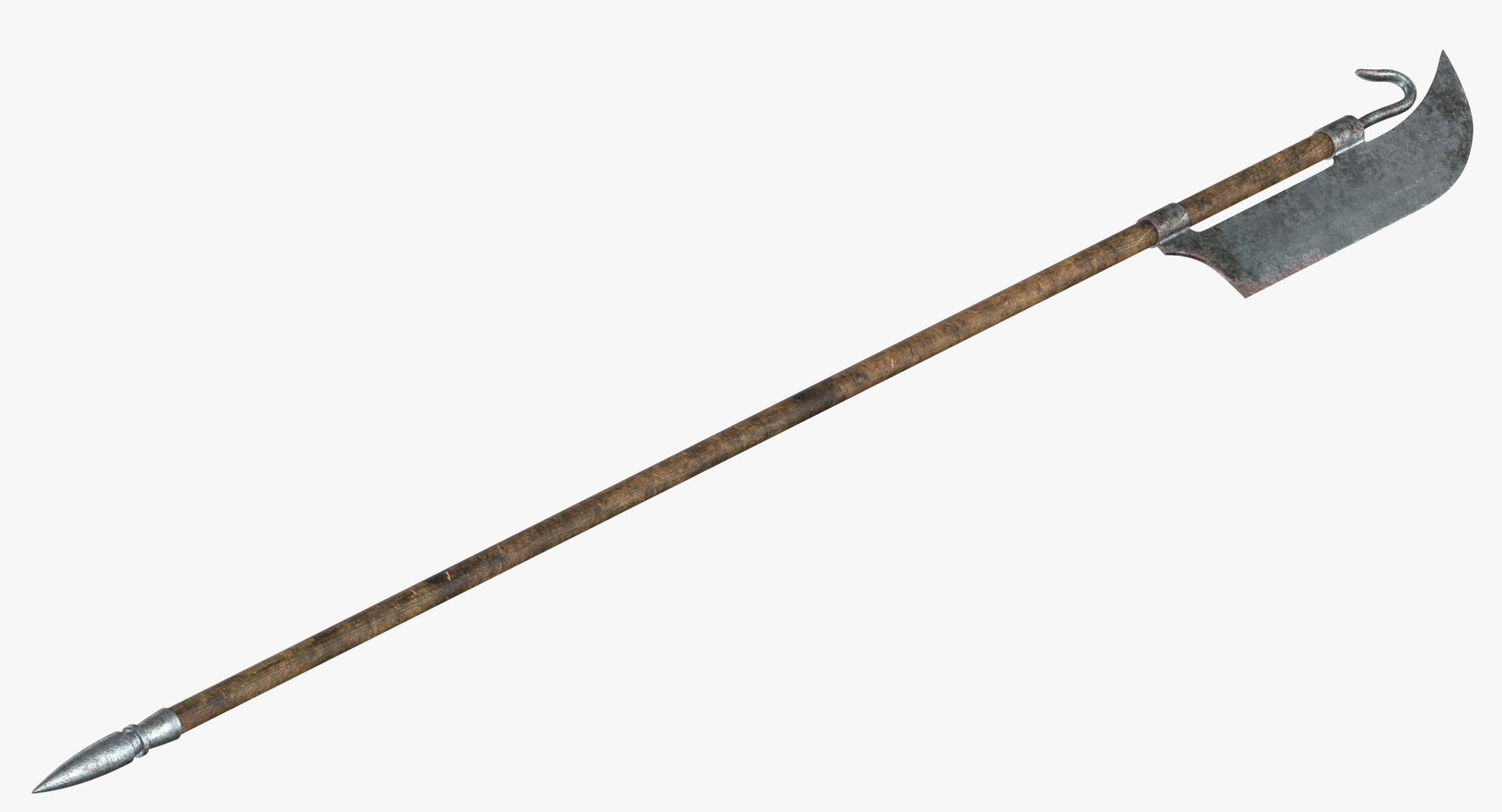 3D Lochaber Pollaxe Model - TurboSquid 1321322