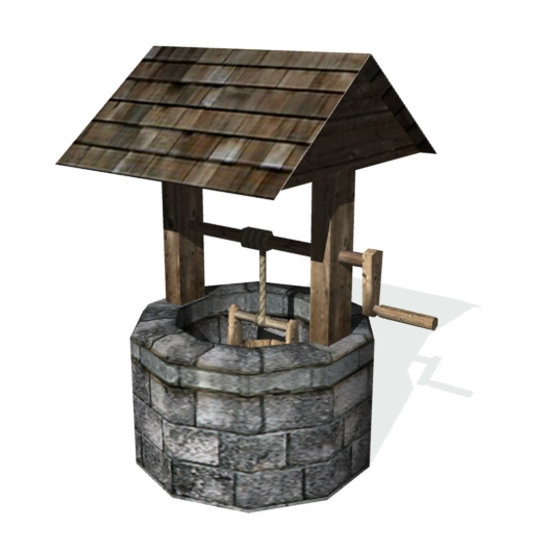 3d Historical Small Construction Wall Model