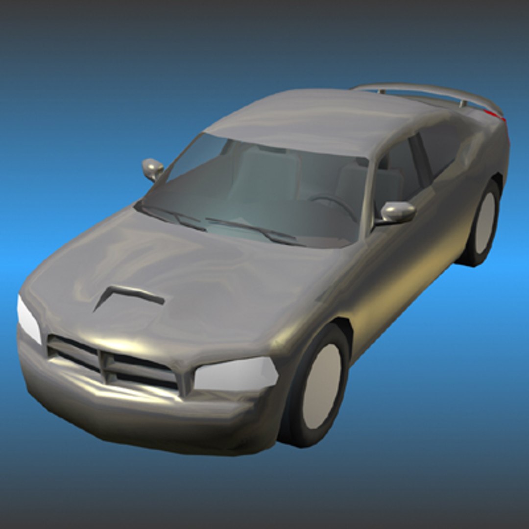 3d luxury sedan car games model
