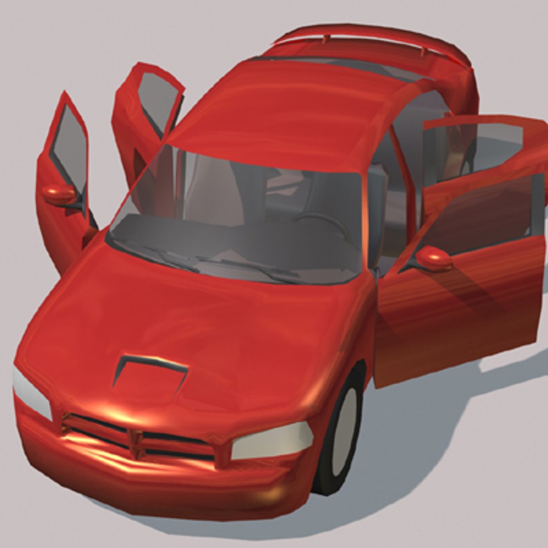 3d luxury sedan car games model