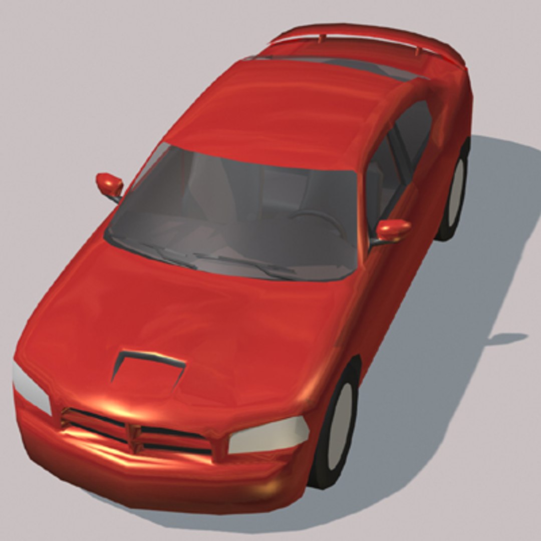 3d luxury sedan car games model