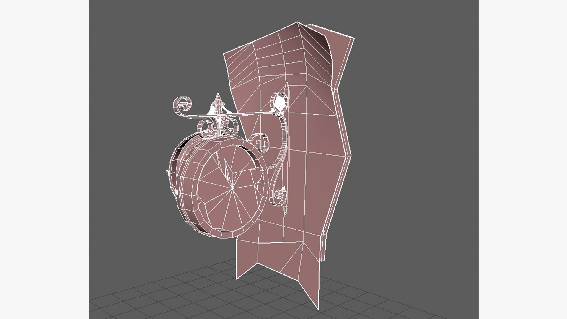 English old interior watches game ready Low-poly 3D model 3D model ...