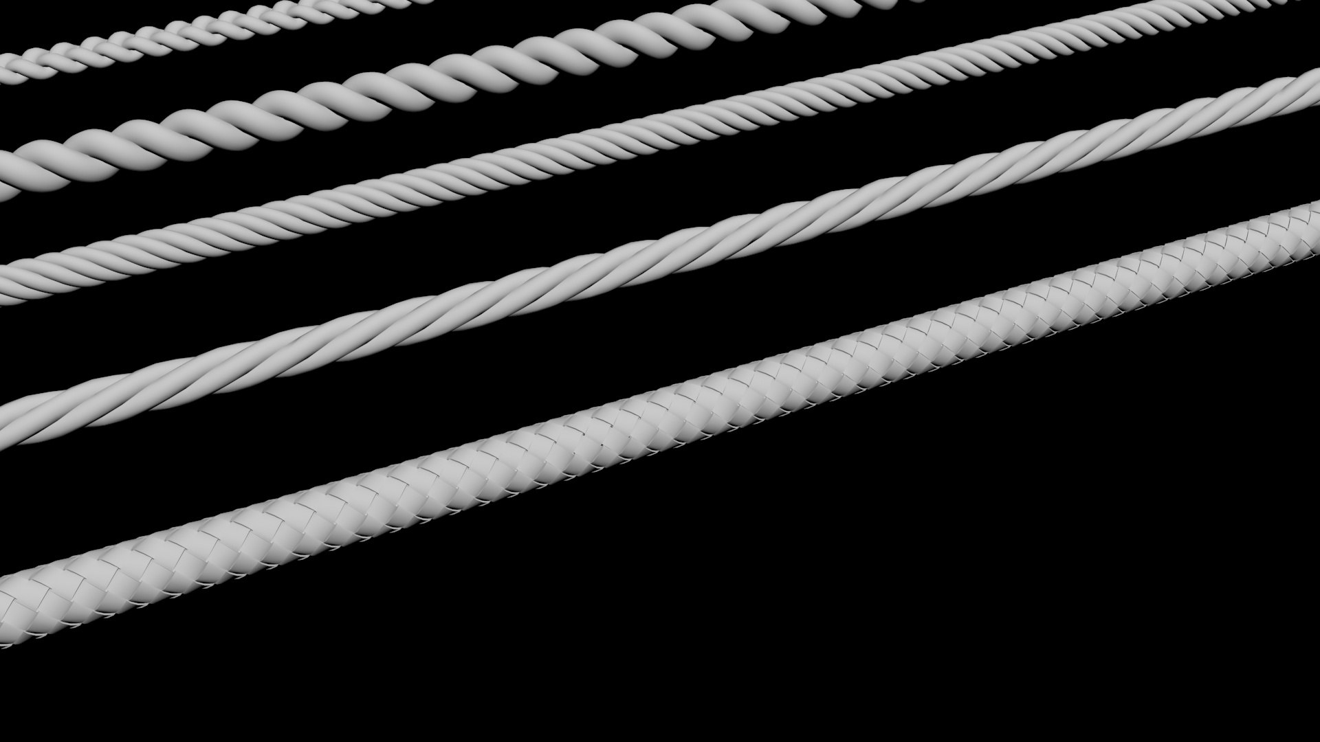 3D Ropes Collection 1 - TurboSquid 1987207