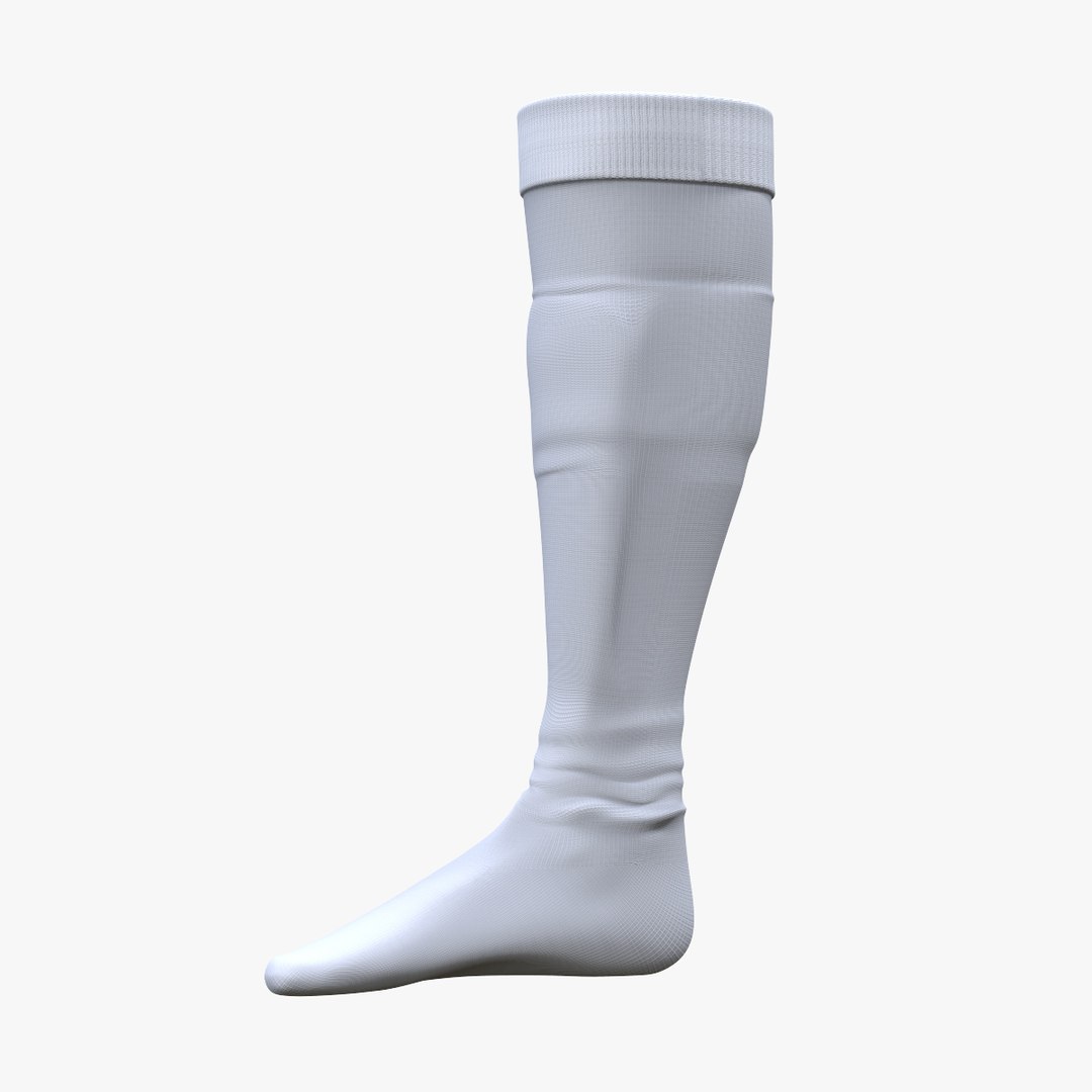 Football Shoe Sock 3d C4d