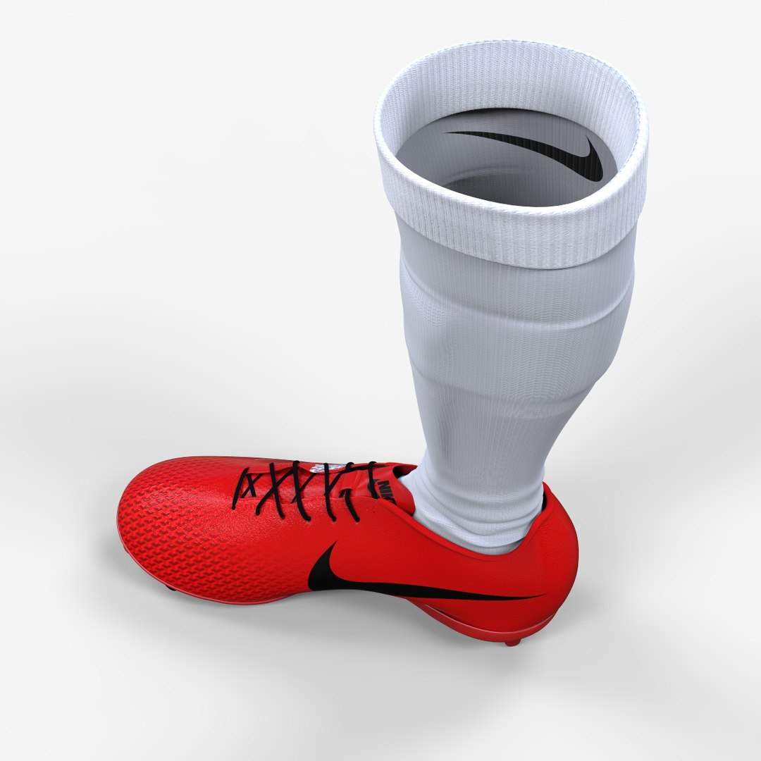 Football Shoe Sock 3d C4d