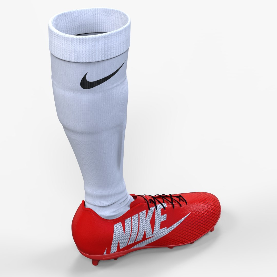 Football Shoe Sock 3d C4d