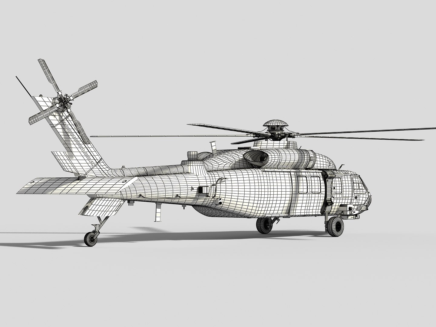 Z-20 Pla Helicopter Model - TurboSquid 1595646