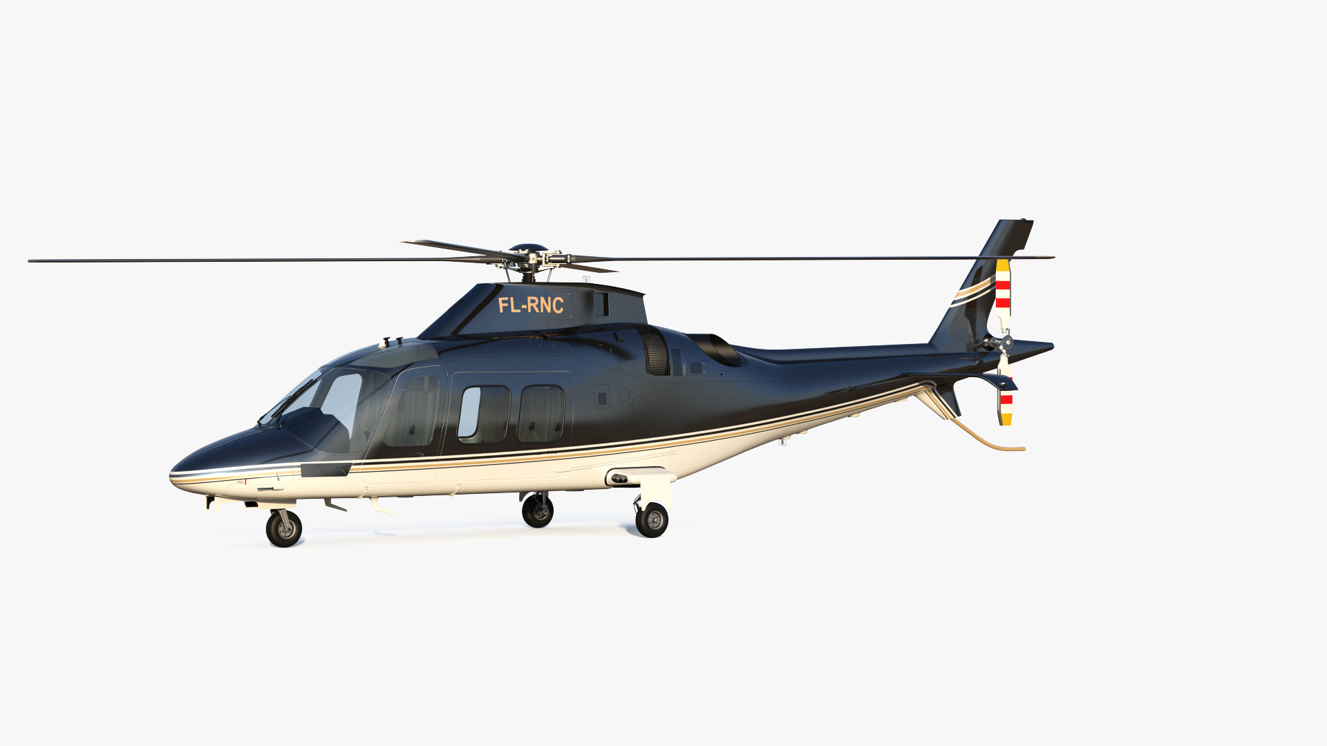 Agusta Aw109s Grand Black 3D - TurboSquid 1511818