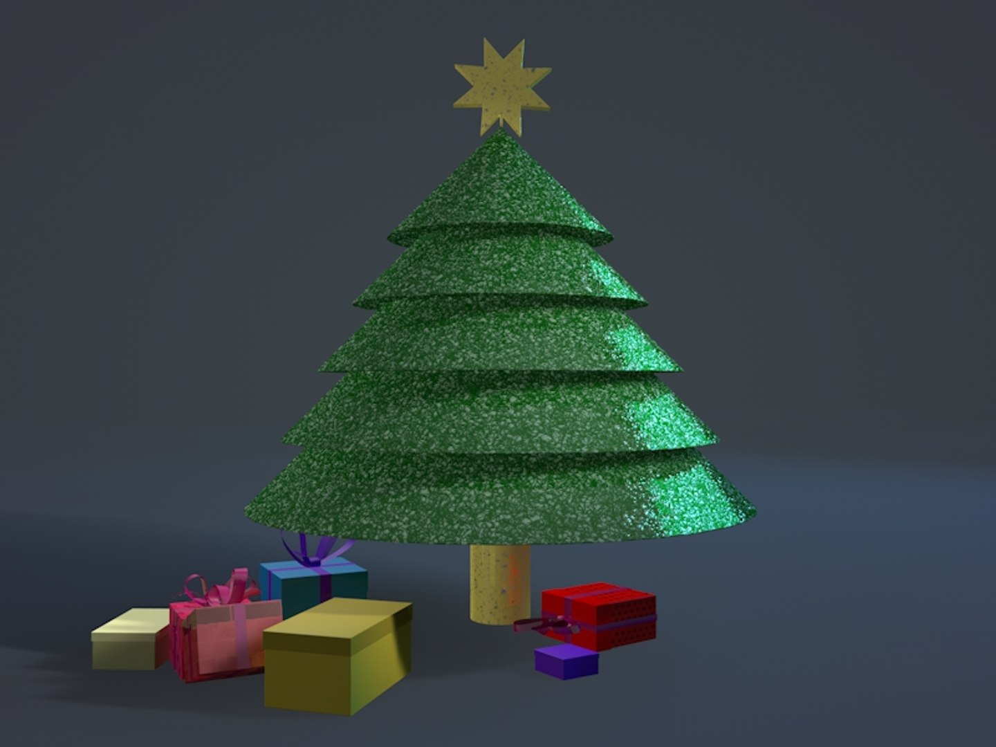 Christmas Tree C4d Free