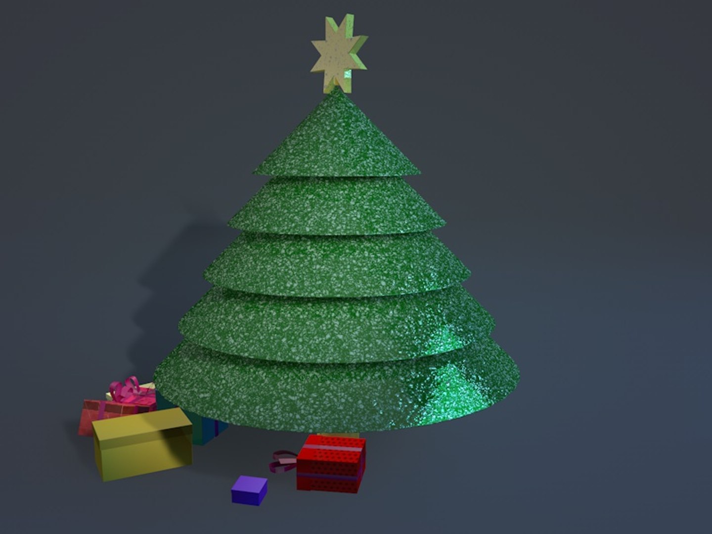 Christmas Tree C4d Free