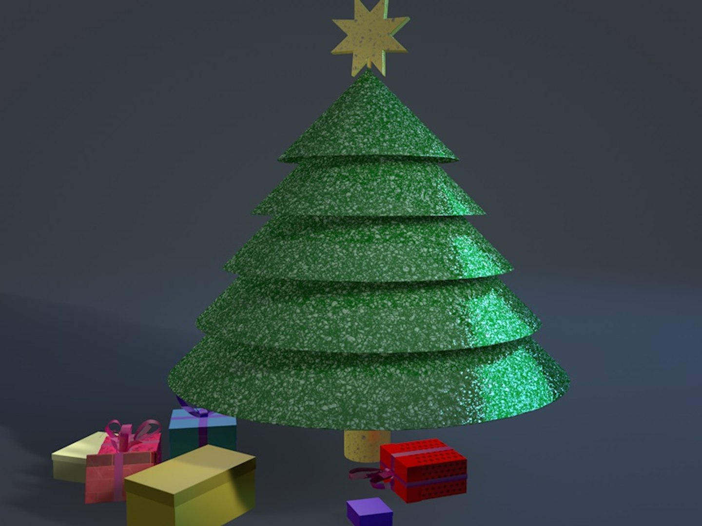 Christmas Tree C4d Free