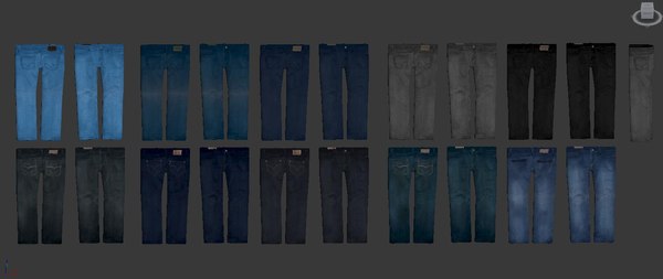 jeans 3d 3ds