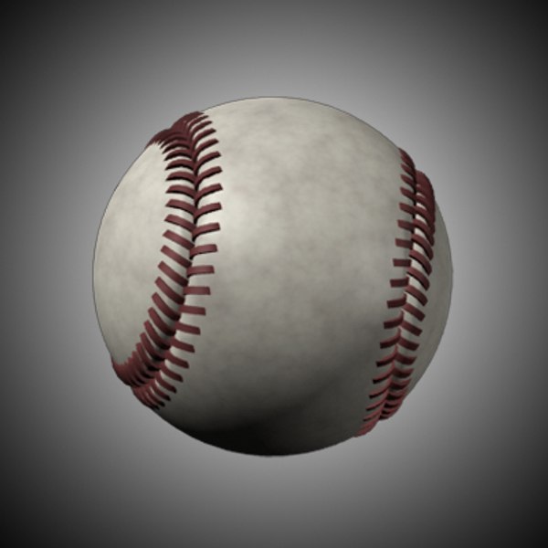 baseball ball 3d model