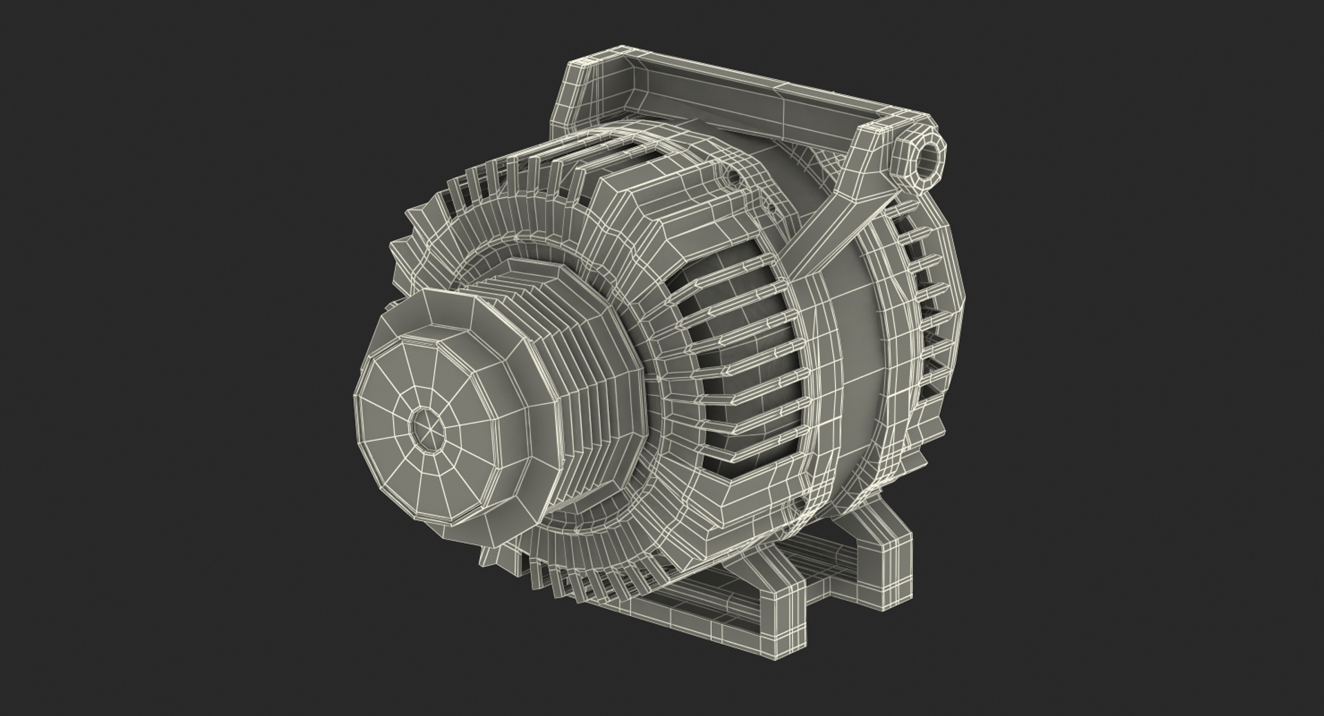 3D Car Alternator - TurboSquid 1269465