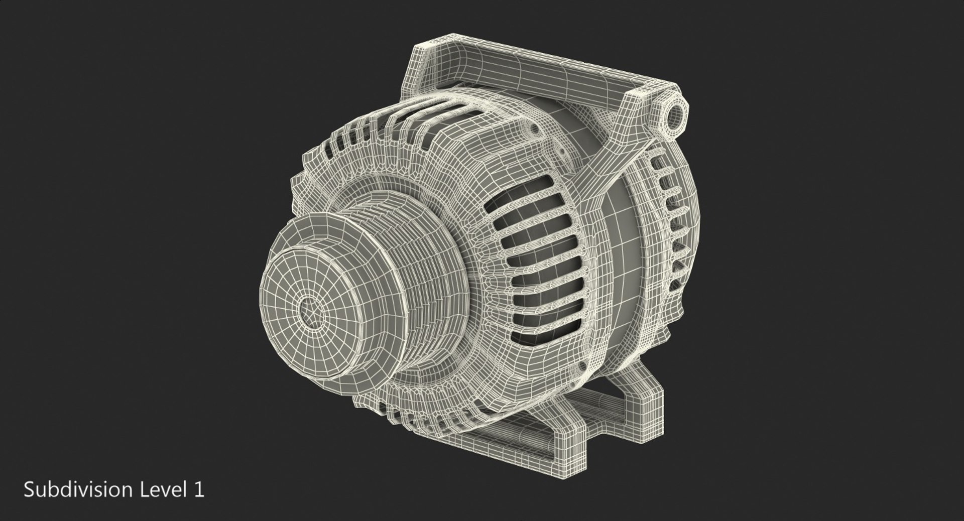 3D Car Alternator - TurboSquid 1269465