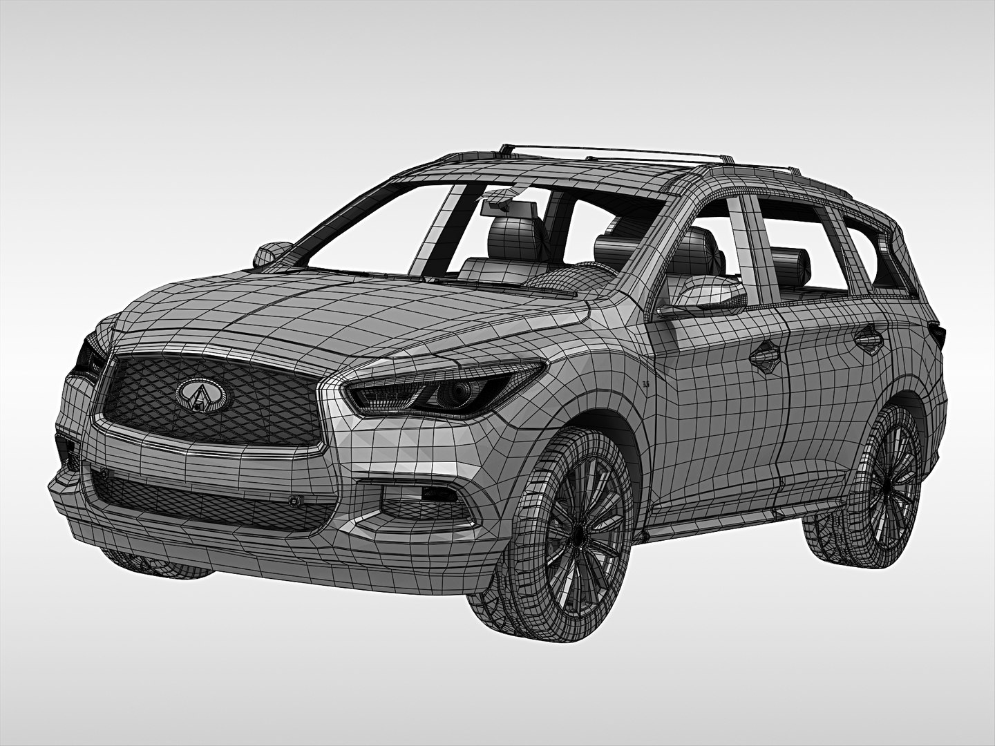 Infiniti Car 3ds