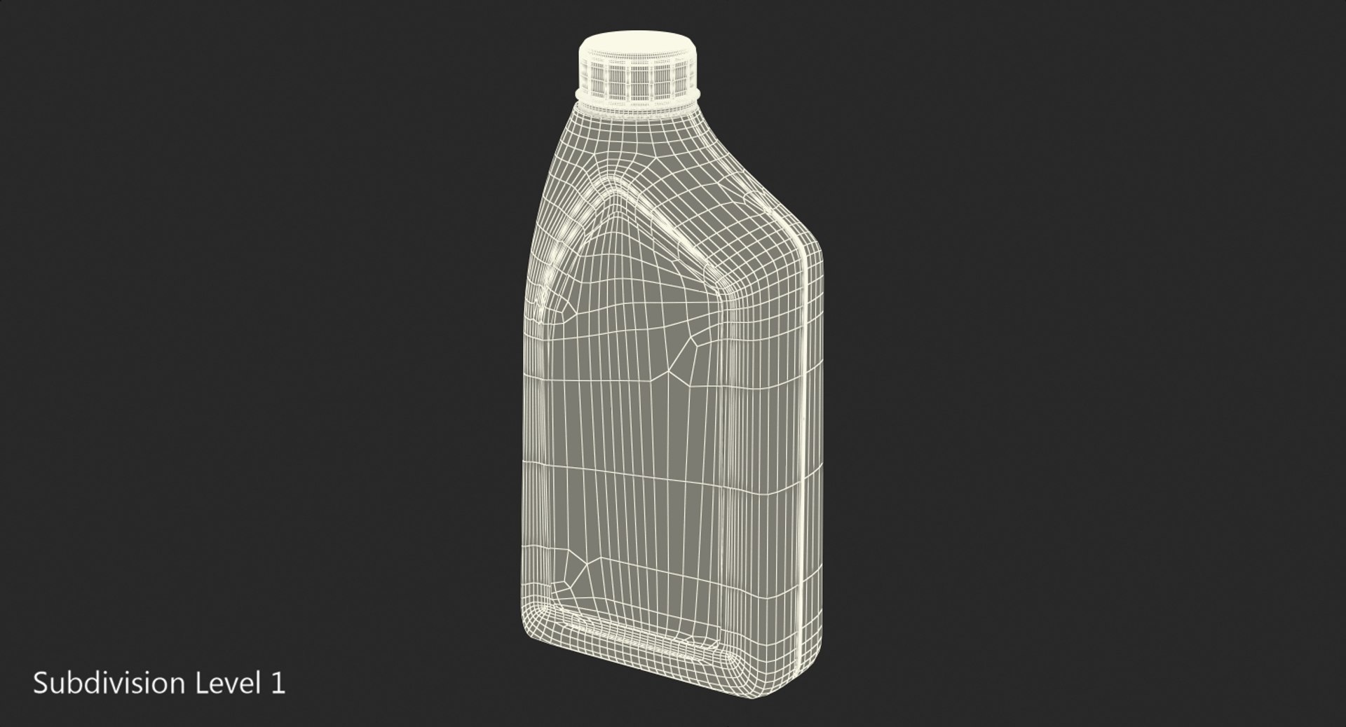 3D Motor Oil Mobil 1l Model - TurboSquid 1366262