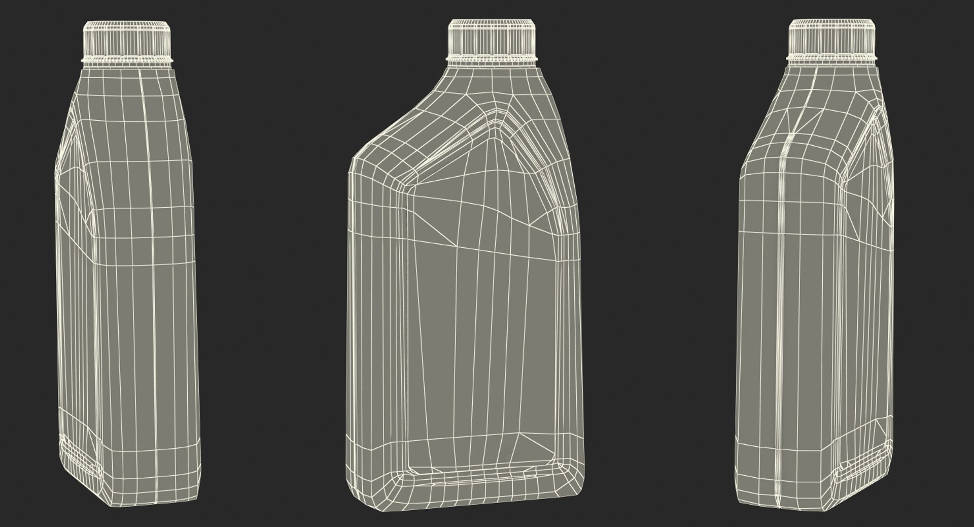 3D Motor Oil Mobil 1l Model - TurboSquid 1366262