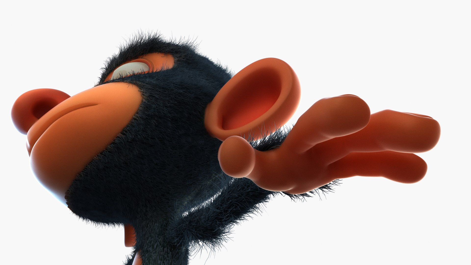 Fantasy Monkey - Rigged 3D Model - TurboSquid 1382637