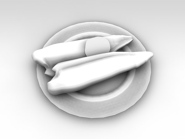 3d model fish fillet