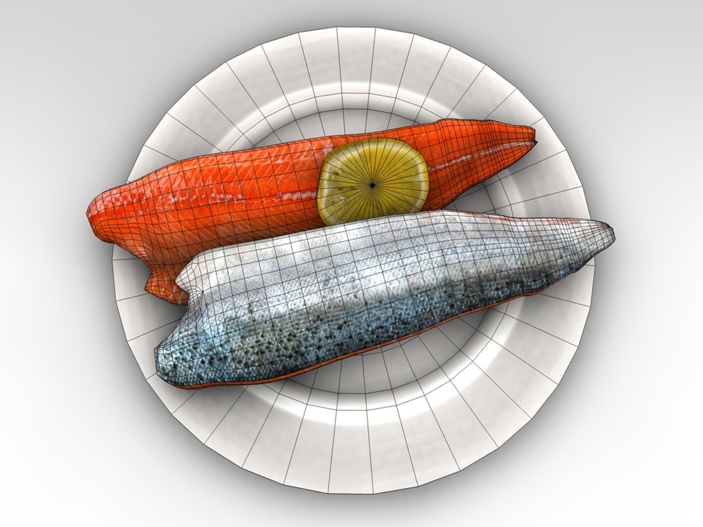 3d Model Fish Fillet