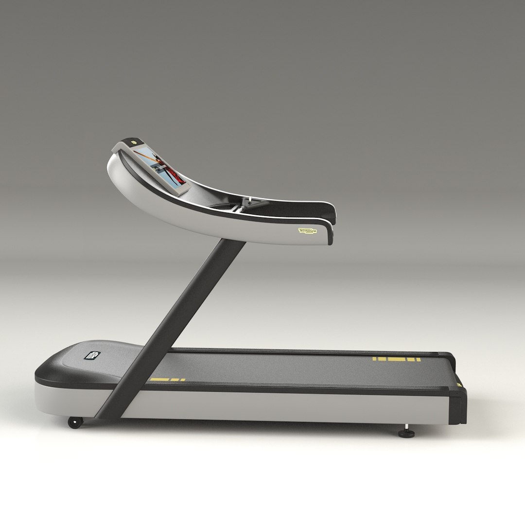 3ds Max Technogym Run Treadmill
