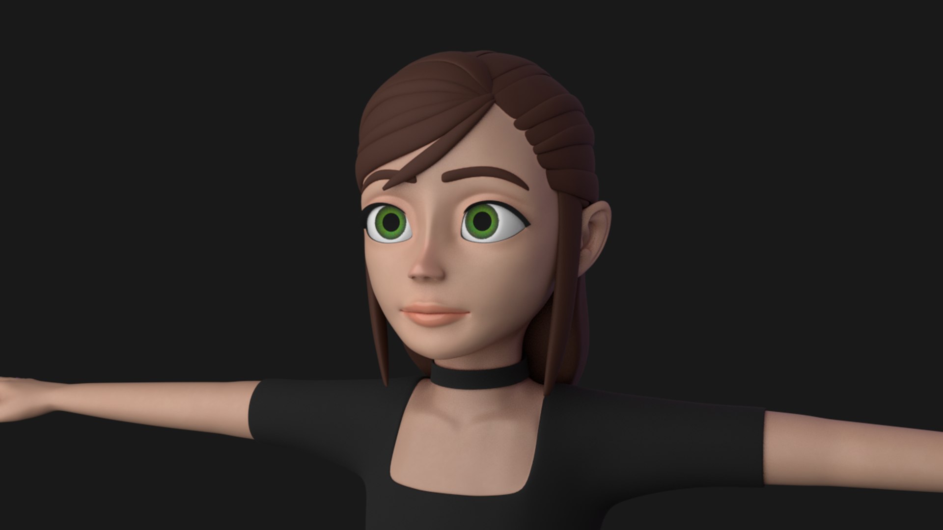 Human Girl 3D Model - TurboSquid 1585333