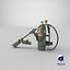 Throwflame Xl18 Flamethrower Flame 3D Model - TurboSquid 1640194