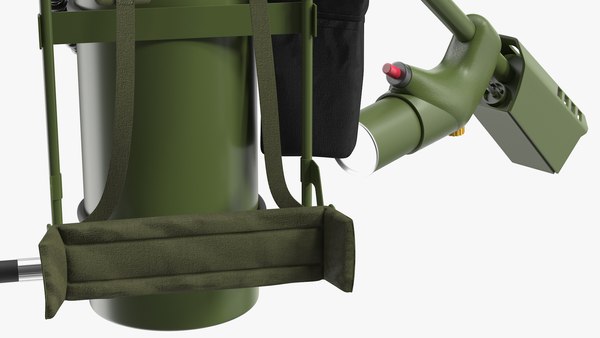 Throwflame xl18 flamethrower flame 3D model - TurboSquid 1640194