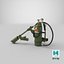 Throwflame Xl18 Flamethrower Flame 3D Model - TurboSquid 1640194