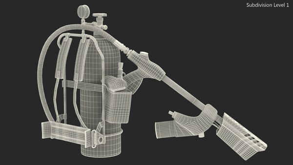Throwflame xl18 flamethrower flame 3D model - TurboSquid 1640194