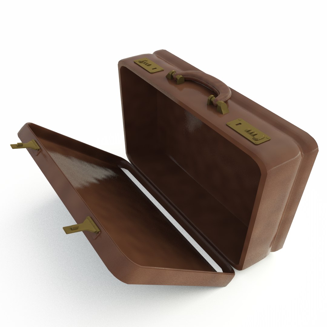 professional briefcase 3d model