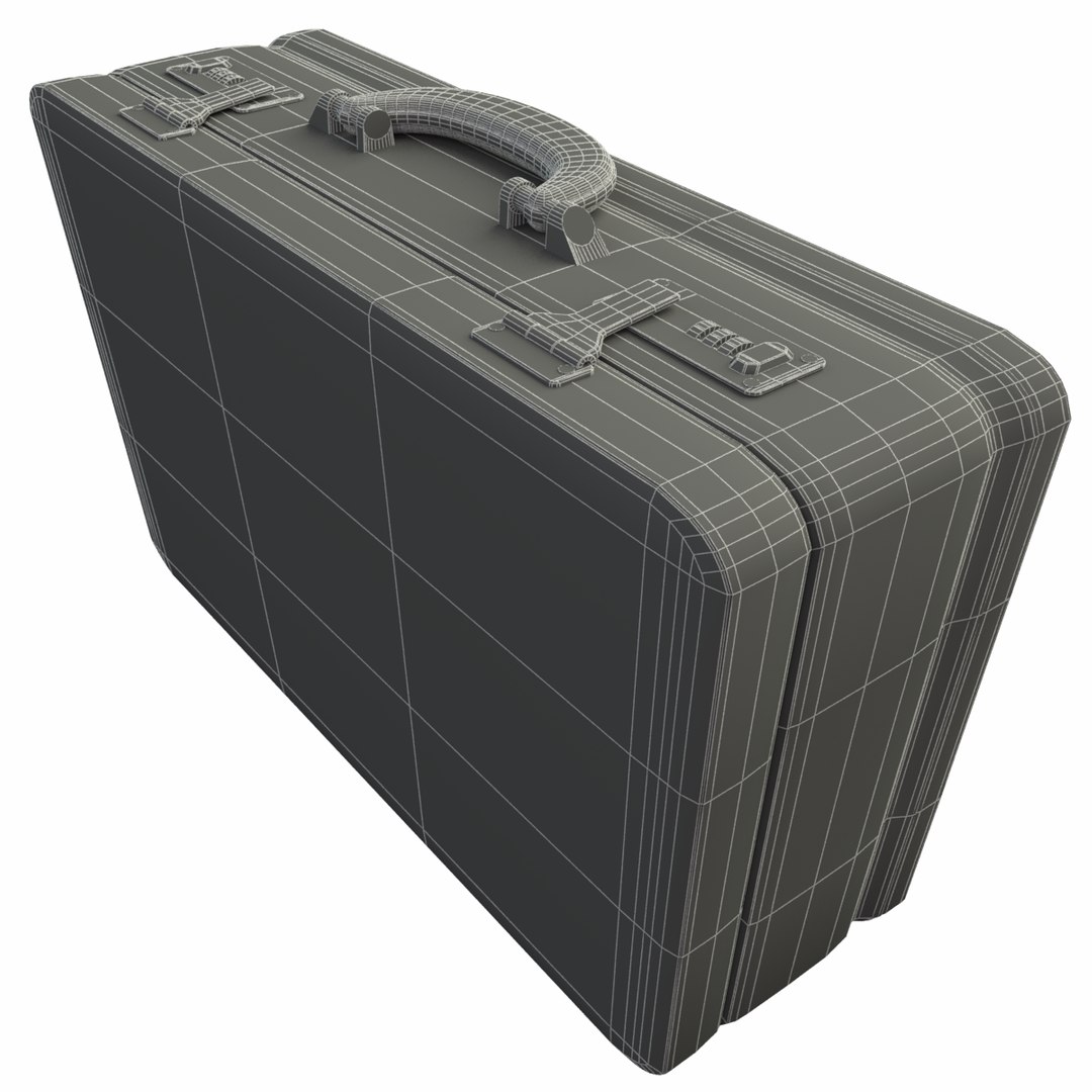 professional briefcase 3d model