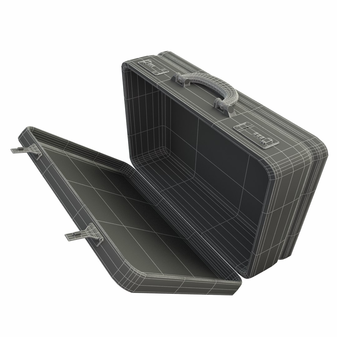 professional briefcase 3d model