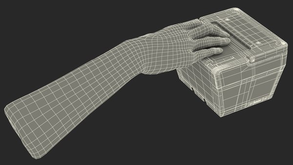 Fingerprints Scanner with Hand Rigged model - TurboSquid 1838664