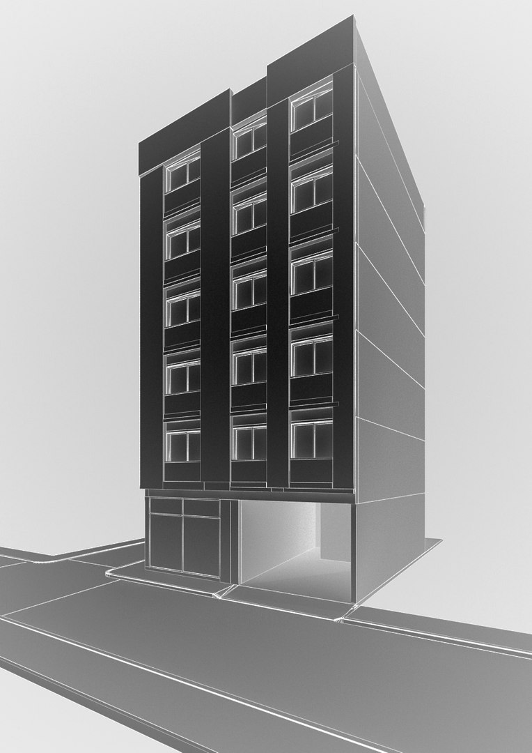 3D Modern Apartment Model - TurboSquid 1224248