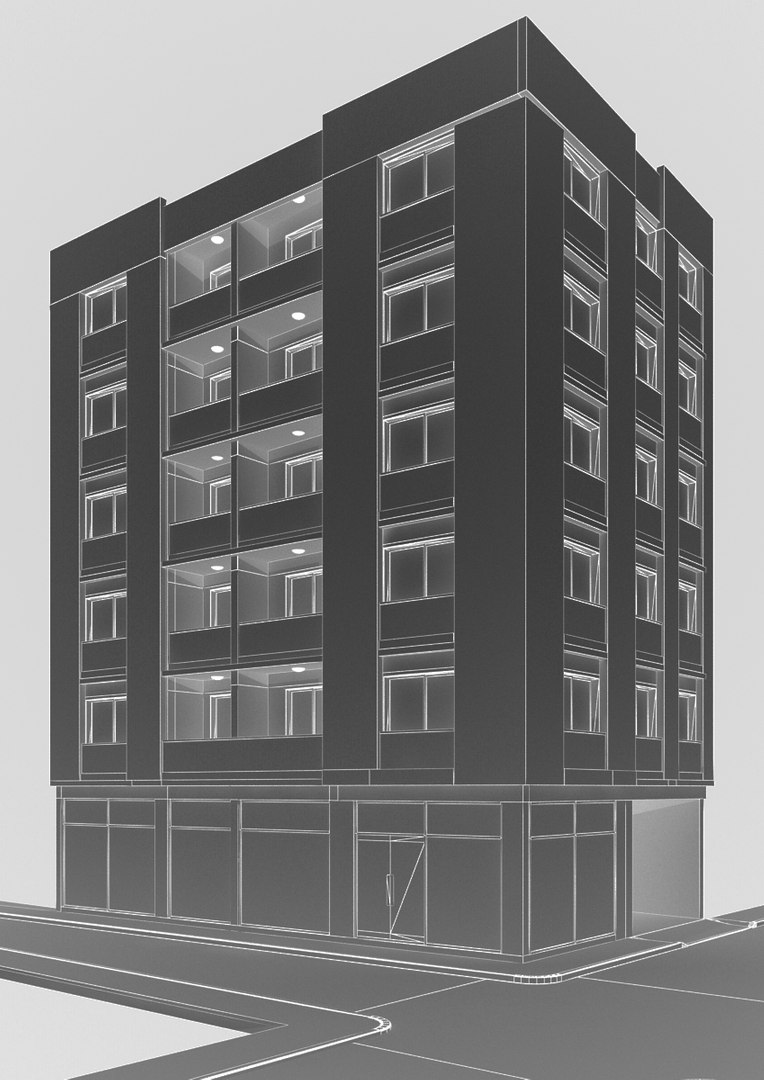 3D Modern Apartment Model - TurboSquid 1224248