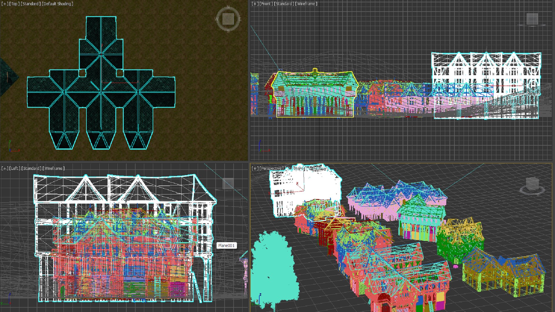 3D BIG Fantasy House Pack 2 - TurboSquid 1833413