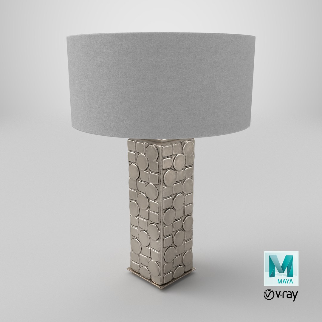 3D Model Geometry Table Lamp - TurboSquid 2241391