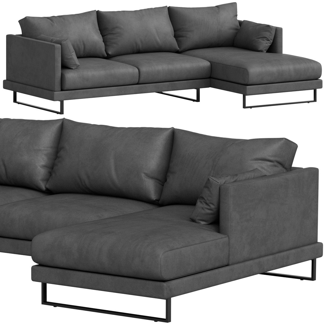 3D Temple And Webster Zanda Sofa Model - TurboSquid 2165912