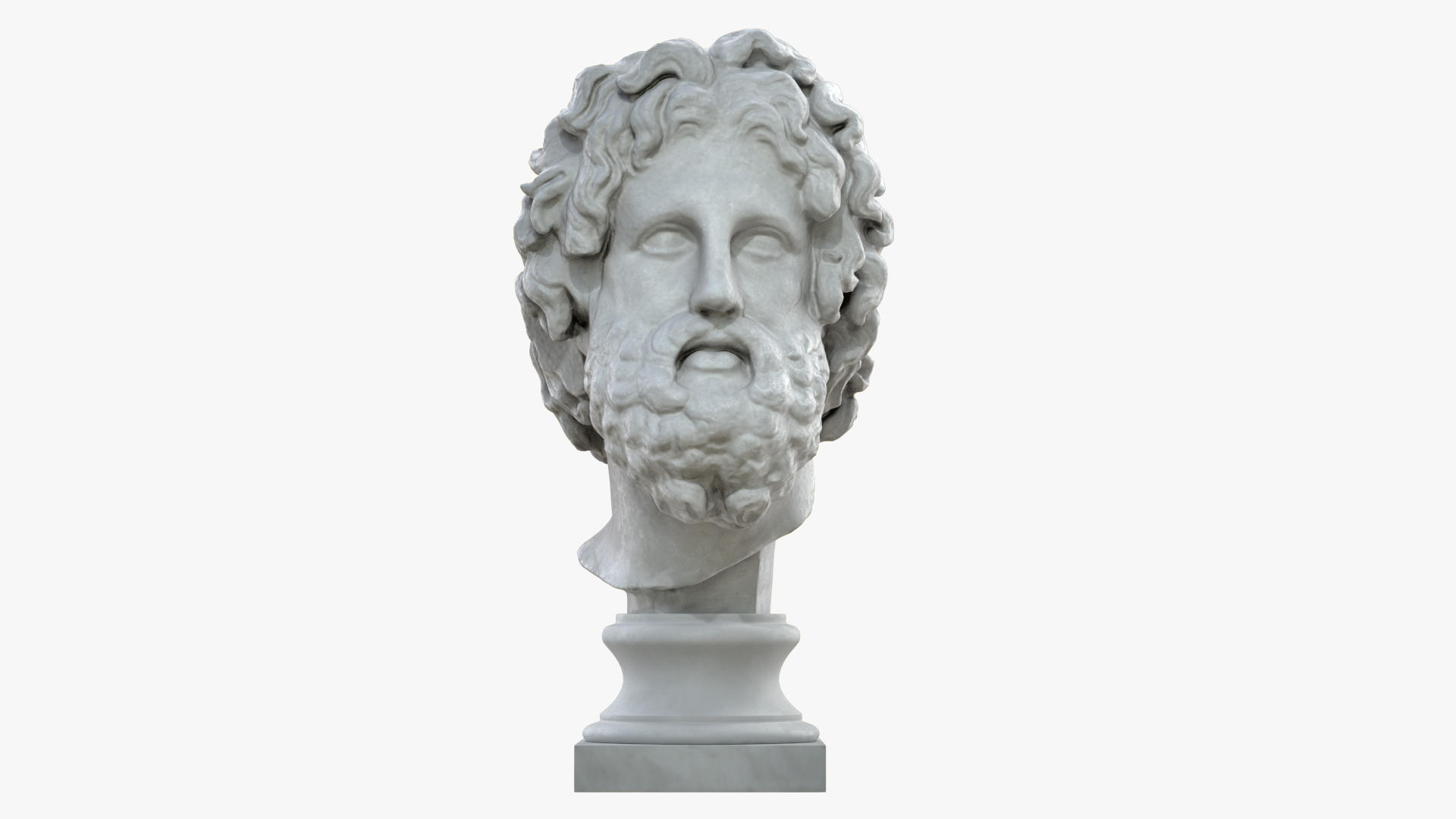 3D Asclepius Head Model - TurboSquid 1906189